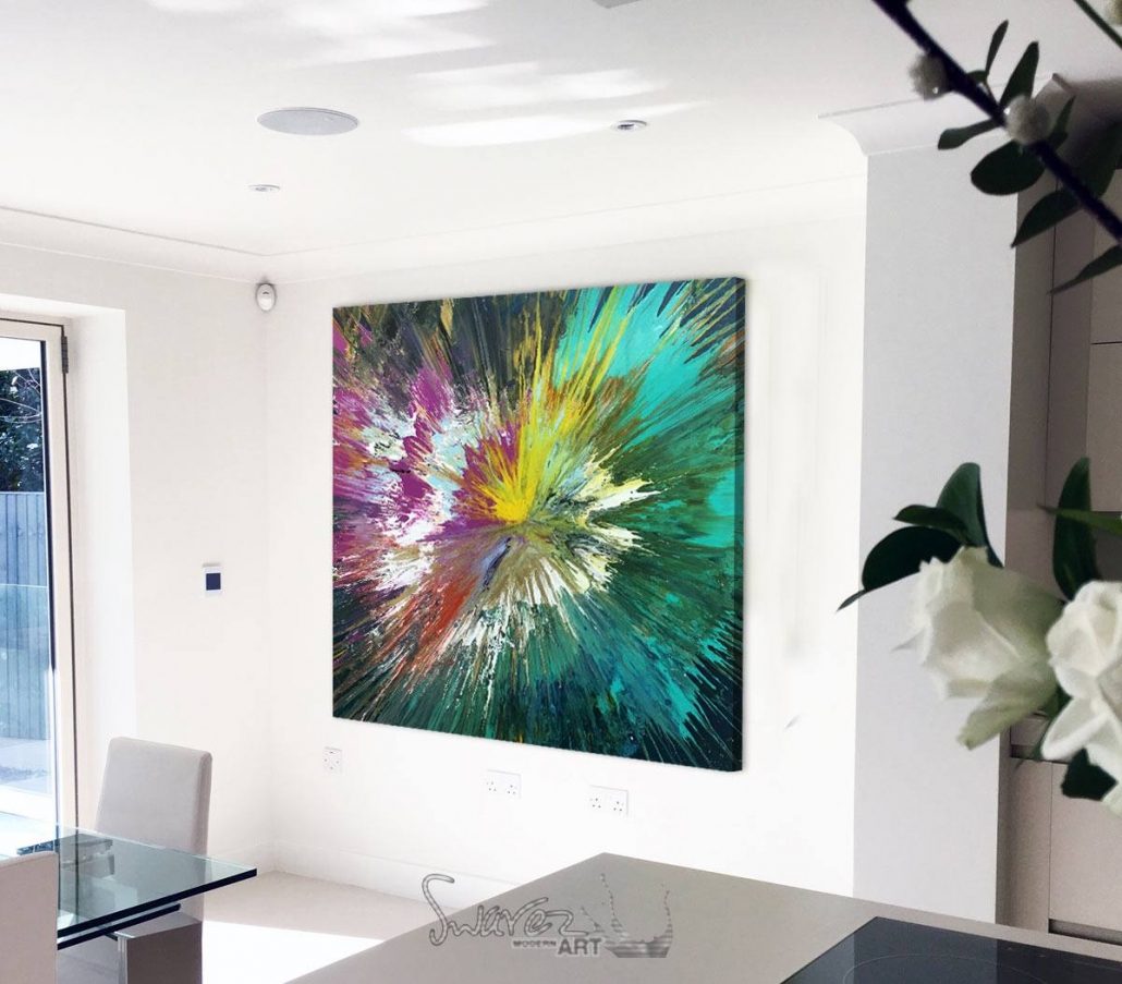Spin art paintings are fun but stressful; here's the how and why