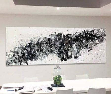 Large modern art for sale | Stunning abstract paintings by Swarez